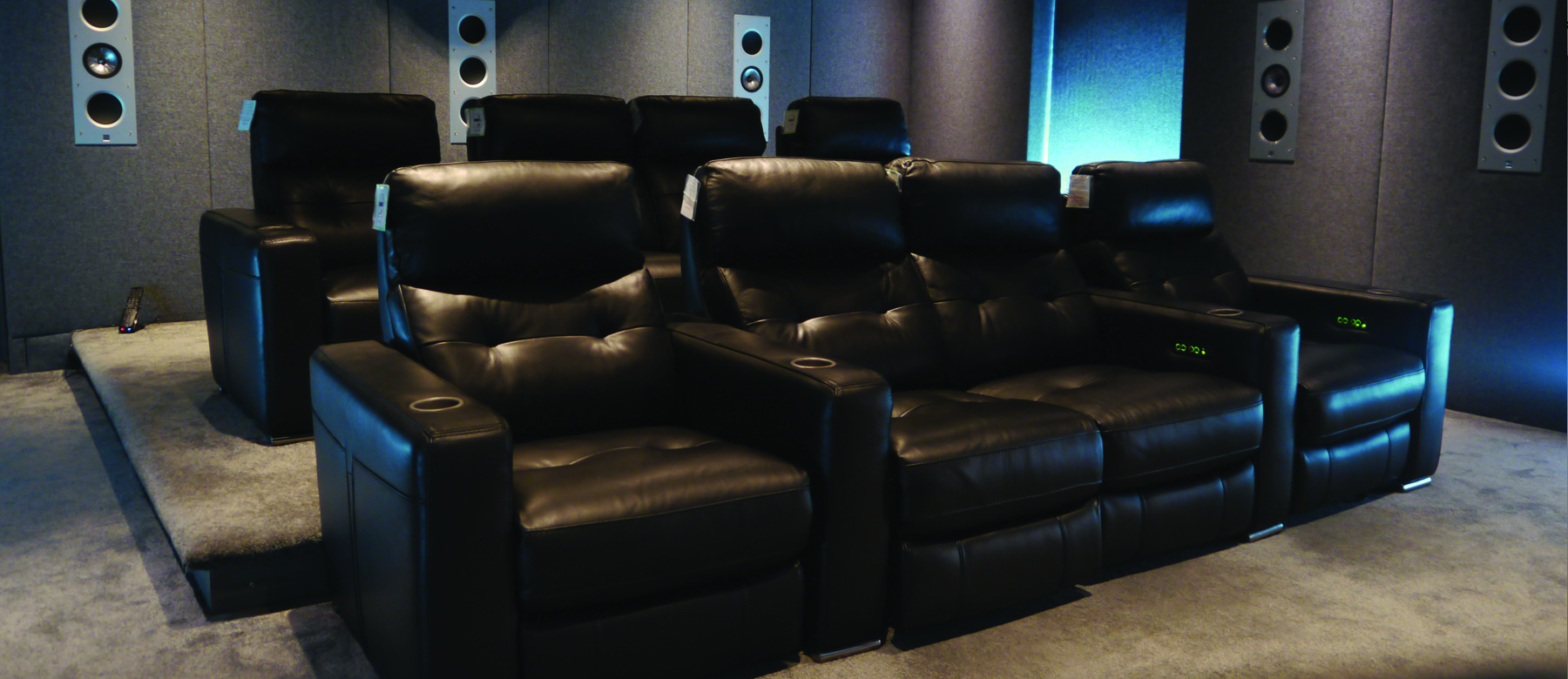 AWE Front Row Seating Offers Comfort and Style for Cinemas