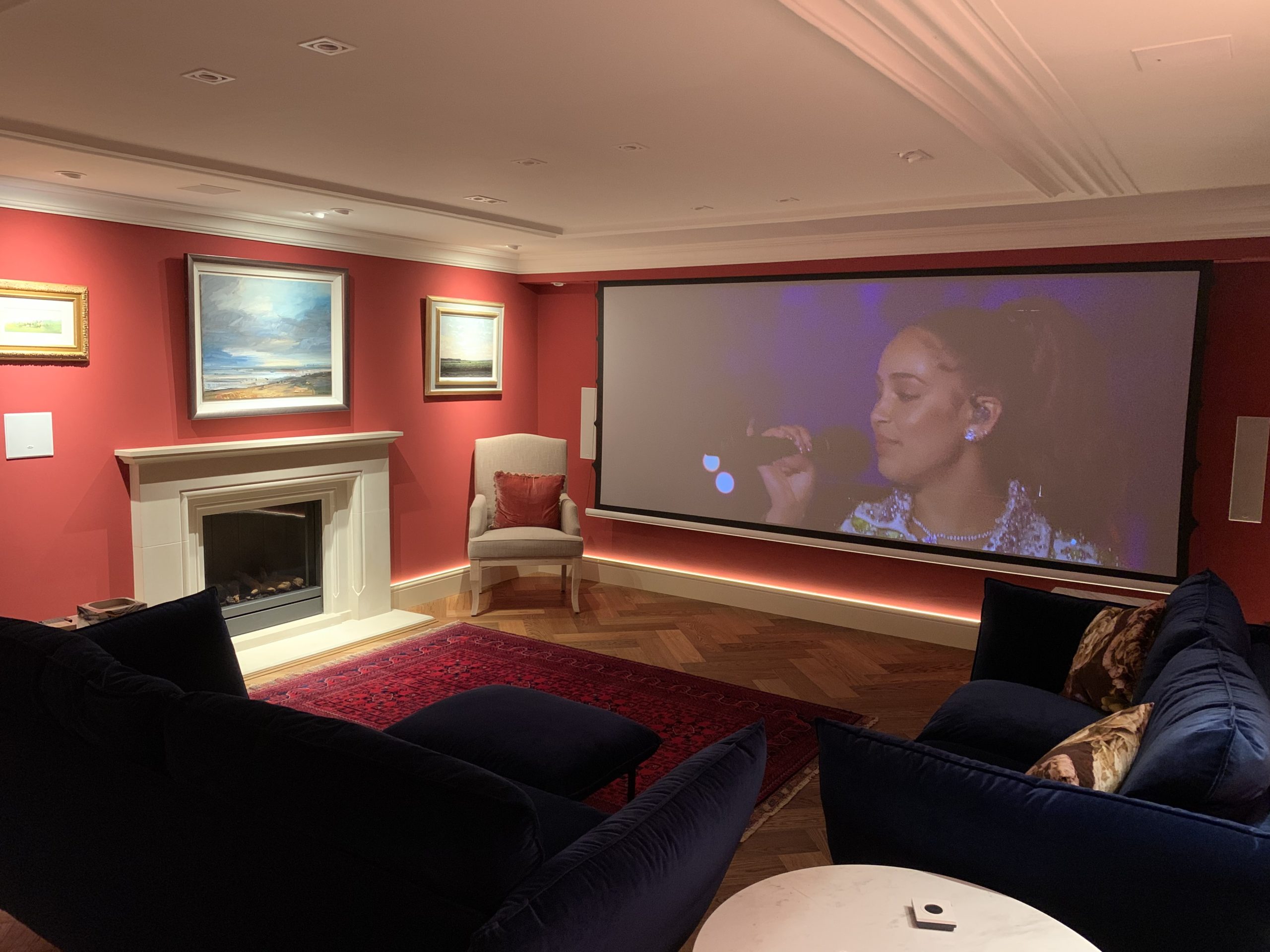 AWE cinema rooms – Epsom demo theatres